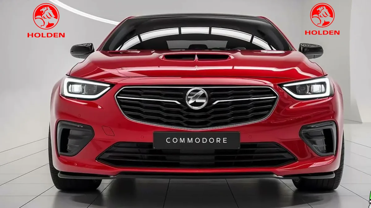 Holden Commodore 2026 Launched – Refined Engine, Bold Sedan Design ...