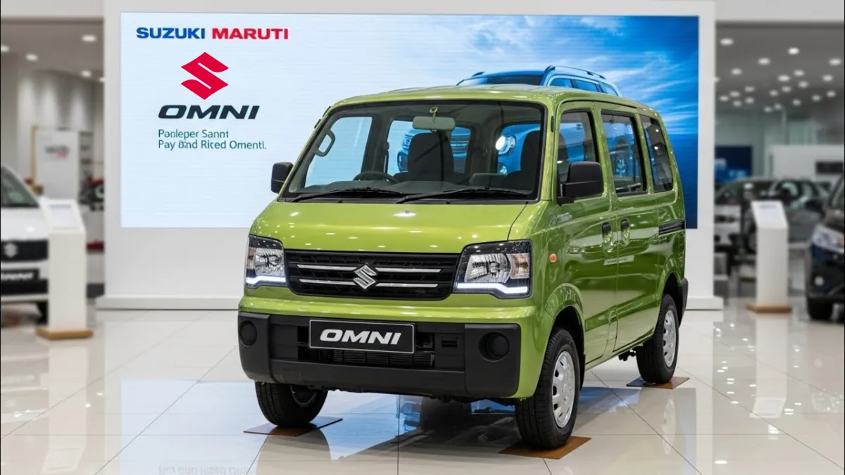 Maruti Suzuki Omni 2026 Launched – Practical Van Design, Spacious Cabin ...